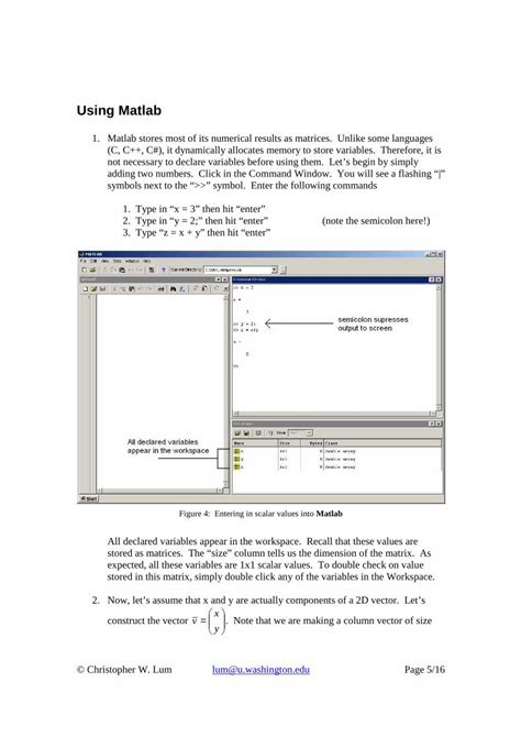 Pdf Matlab Tutorial Beginner Dokumentips