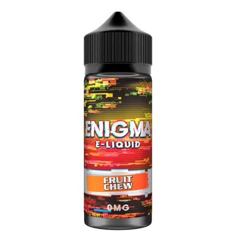 Fruit Chew 100ml E Liquid Enigma Exp Uk Vape Store E Cig Clouds