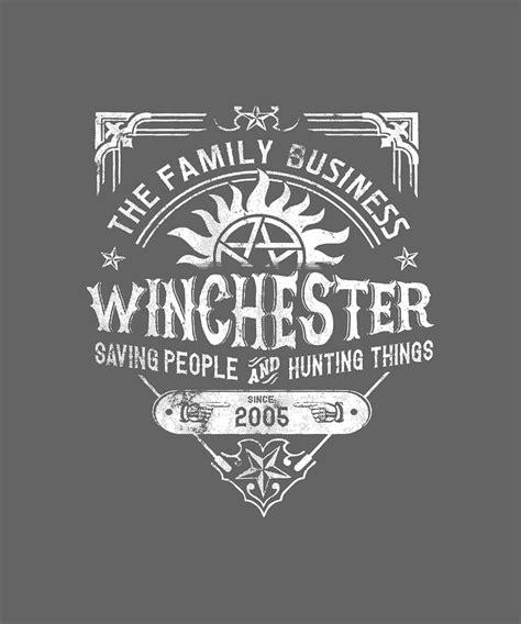Supernatural Sam Dean Winchester Hunters Brothers 67 Impala Dad Digital