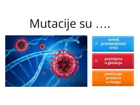Mutacije Quiz