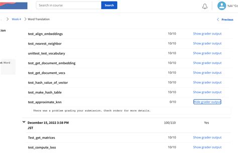 Grader Error Different From Expected Output Still Passed Nlp With Classification And Vector