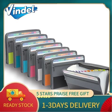 Expanding File Folder、folder Fail 、file Folder A4 Size 、13 Pockets Expandable Divider Zipper