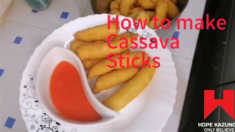 How To Make Cassava Sticks At Home Youtube