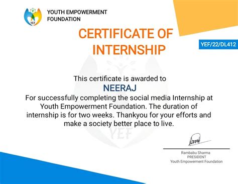 Neeraj S On Linkedin Experience Internship Learning