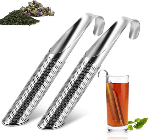 Tea Infuser For Loose Tea 2 Pcs 304 Stainless Steel Tea Strainer Tea
