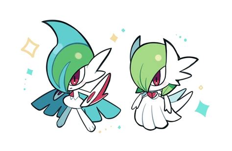Gardevoir Mega Gardevoir Gallade And Mega Gallade Pokemon Drawn By