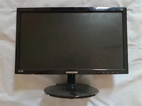 Monitor Samsung Syncmaster Sa300 Com Defeito Não Liga Preto