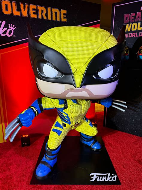 Deadpool And Wolverine Funko Pop 3d Printed Giant Replica Statues Case