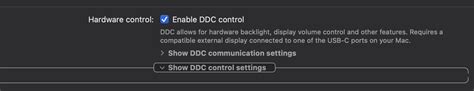 After Disabling All Ddc Options `show Ddc Control Settings` Is Empty · Issue 1357 · Waydabber