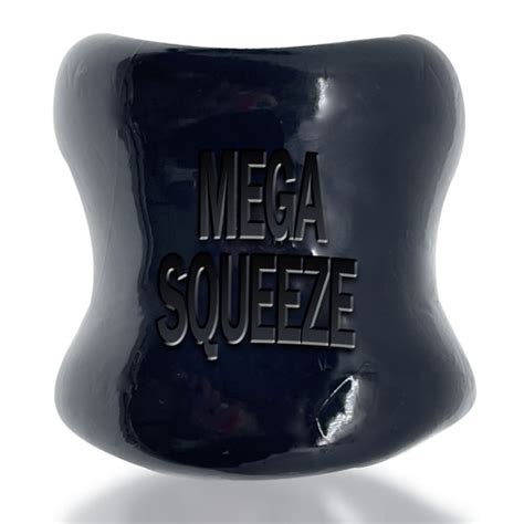 Oxballs Mega Squeeze Ergofit Ballstretcher Black Jock Poppers And Adult Store