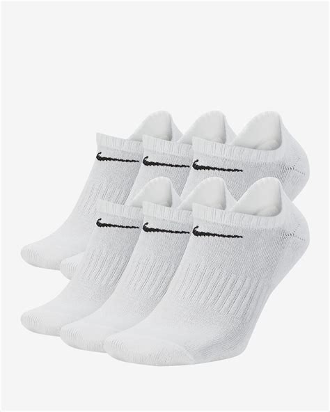 Nike Everyday Cushioned Training No Show Socks 6 Pairs Nike Pt