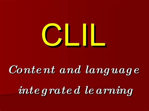 Clil Ppt