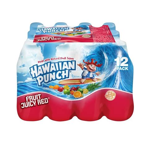 Hawaiian Punch Fruit Juicy Red Juice Drink 10 Fl Oz Delivery Or
