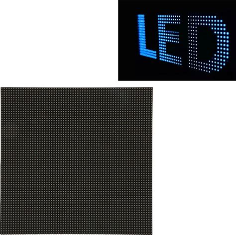 rgb full color led matrix panel 64x64 pixels 4096