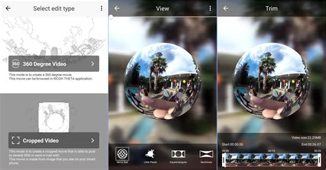 Ricoh Releases Theta Video App For Android Digital Photography Review