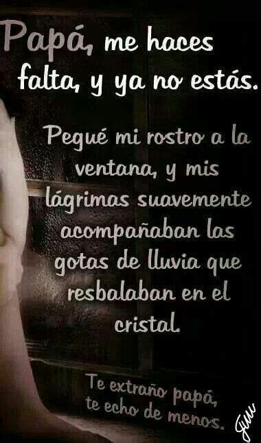 Te Extrano Papa Frases
