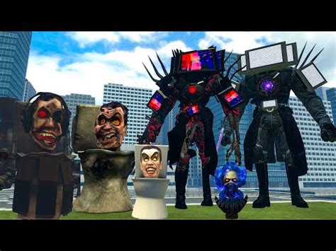 CORRUPTED G MAN SKIBIDI TOILET VS EMPEROR SKIBIDI TOILET VS CORRUPTED TITAN TV MAN In Garry S Mod