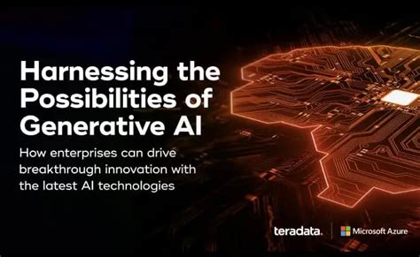 unleash ai innovation teradata