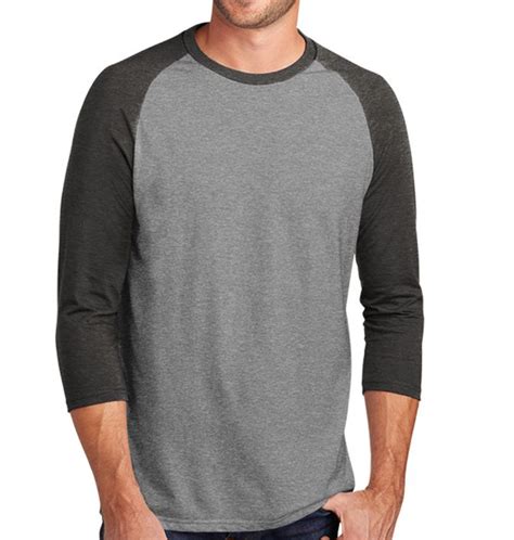 Custom District Perfect Tri 34 Sleeve Raglan Tee Design Online