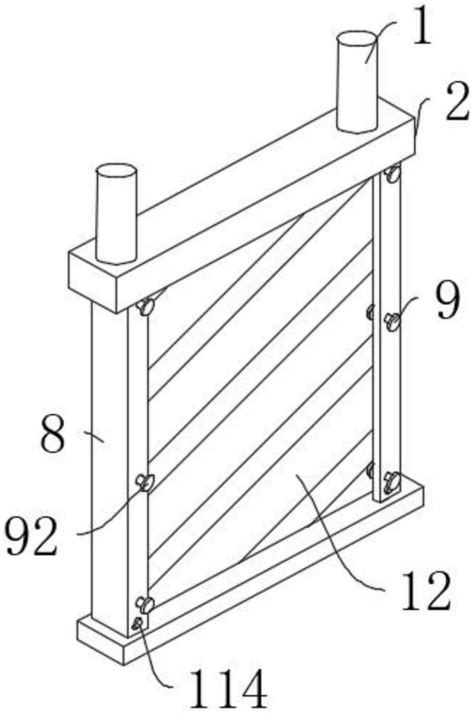 悬挂式幕墙玻璃固定结构的制作方法