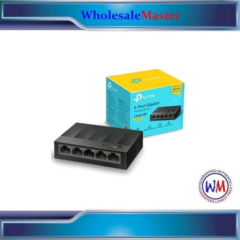 Tp Link Ls1005g 5 Port 101001000mbps Desktop Switch Shopee Philippines