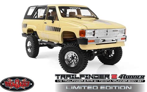 Rc4wd Z Rtr0049 Trail Finder 2 Rtr With 1985 Toyota 4runner Hard Body