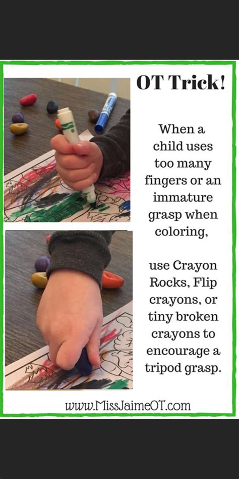 Development Of Pencil Grasp How To Promote A Functional Grasp With 5