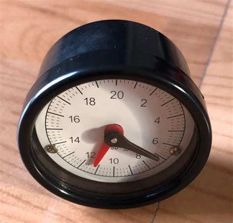 Analog Panel Mount Black Round Gravity Indicator At ₹ 1200piece In