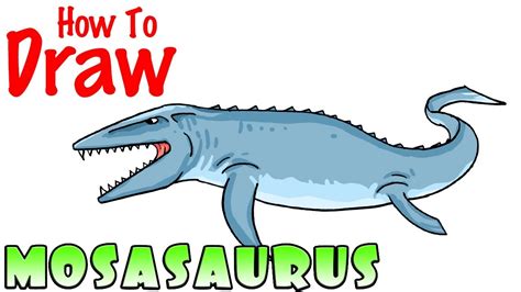 How To Draw A Mosasaurus Mosasaurs 101 National Geographic