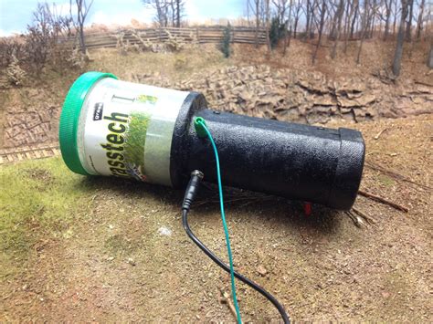 Usmrr Aquia Line And Other Model Railroad Adventures Grasstech Ii Static Grass Machine