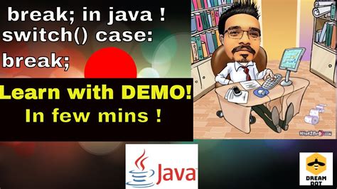 Break Statement In Java Demo Java Video Tutorial For Beginners