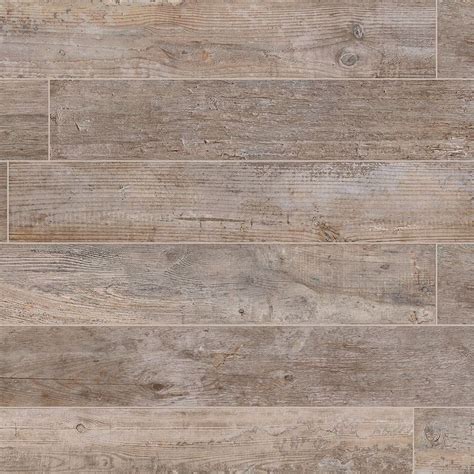 Porcelanato Símil Madera 20x120 Cm Marrón Larch Cerámica Cañuelas Easy