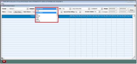How To View Customer Wise Sale Return Report In Marg Software