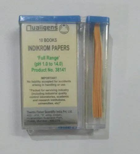 Ph 1 14 Indicator Paper At Rs 500 00 Packet Ph Indicator Paper In Thane Id 24621365948