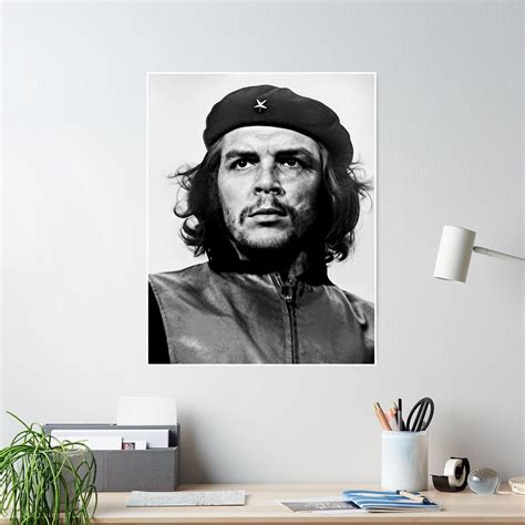 Che Guevara Poster Famous Photo Print From 1960 Vintage Wall Art