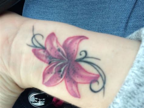 Stargazer Lily Tattoo