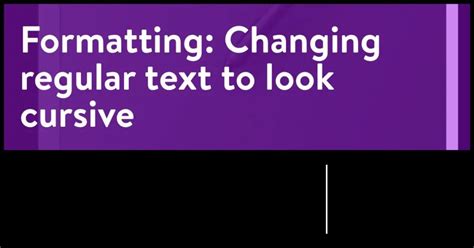 Cursive Text Generator Turn Font Into Cursive Writing