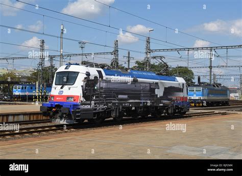 Class 380 Electric Locomotiveprague Main Stationczech Republic Stock