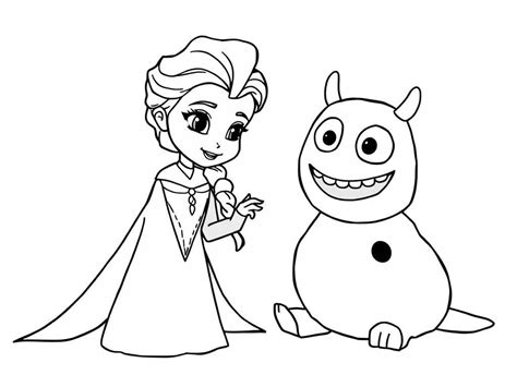 Elsa And Anna And Olaf Coloring Pages [2025]