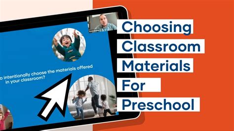 Choosing Classroom Materials For Preschool Youtube
