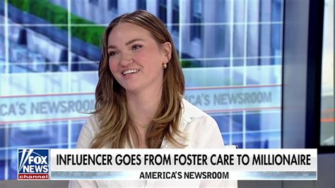 Influencer Goes From Foster Care To Millionaire Fox News Video