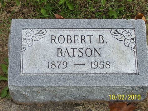 Robert Benjamin Batson 1879 1958 Memorial Find A Grave