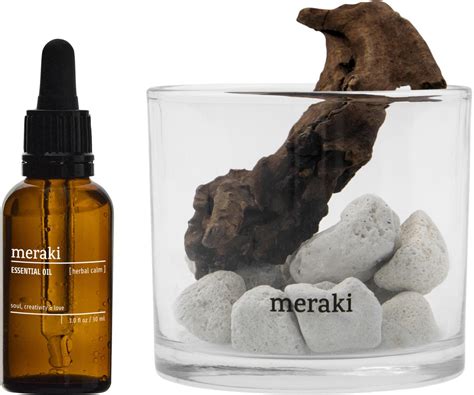 Meraki Diffuser Mk Lavastone And Wood Herbal Calm 30 Ml