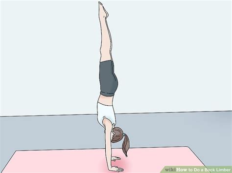 How To Do A Back Limber 11 Steps With Pictures Wikihow Fitness