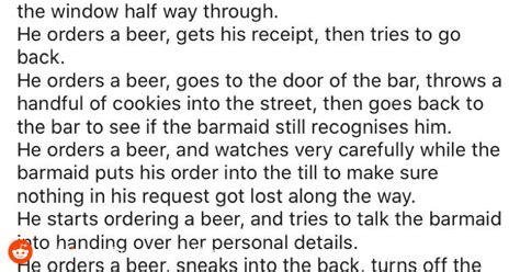 A QA Tester Walks Into A Bar ProgrammerHumor Job Posting How Are You Feeling Programing