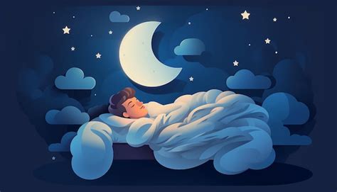 Premium Photo A Sleep Scene Background Image
