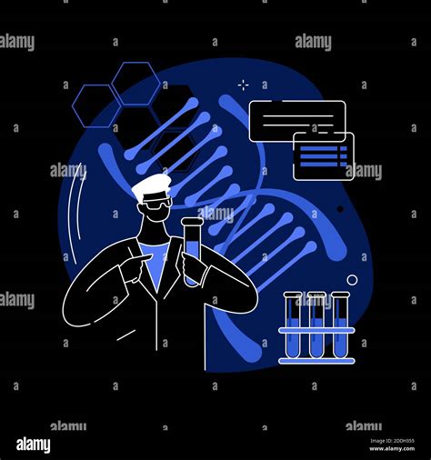 Genetic Testing Abstract Concept Vector Illustration Stock Vector Image And Art Alamy