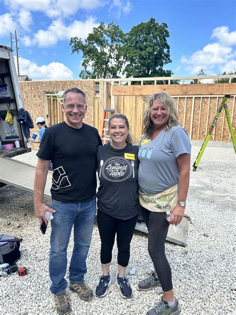 Spent The Morning With A Great Crew Helping Build Habitat For Humanity