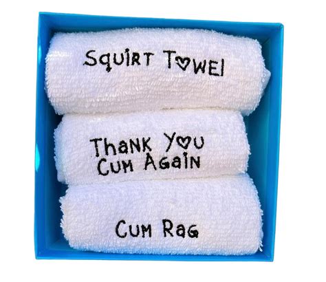Thank You Wash Cloths Set Of 3 Sex Wash Cloths Set Of 3