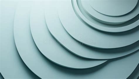 Abstract Circular Design Stock Illustration Illustration Of Cyan 332206834